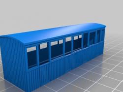 135 Open coach 1 short 3D Models | Page 1 | STLFinder