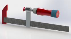 bar clamp drawing 3d models 【 STLFinder