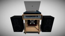 record player coffee table 3D Models | Page 1 | STLFinder