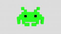 Model of Space Invader 3d models 【 STLFinder