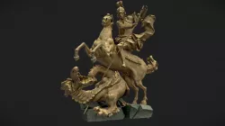 Saint George - Free 3D Model | STLFinder