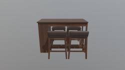 four seater dining table cad block 3D Models | Page 1 | STLFinder