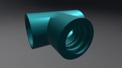 threaded pipe fittings 3d models 【 STLFinder