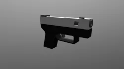 Low Poly Glock 42 - Free 3D Model | STLFinder