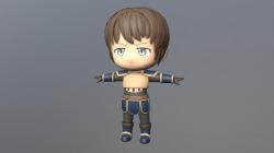 chibi warrior 3d models 【 STLFinder