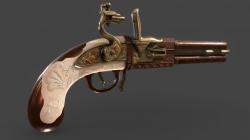 double barreled flintlock 3D Models | Page 1 | STLFinder