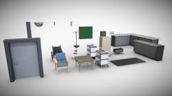 https assetstore unity com packages 3d props interior old hospital ...