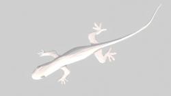 Low Poly Lizard 3d models 【 STLFinder