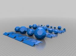 13 archimedean solids 5 platonic solids 3D Models | Page 1 | STLFinder