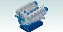 scale running v8 engine kit 3D Models | Page 1 | STLFinder