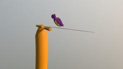 zazzle decoupage bird on wire wrapping paper 3D Models | Page 1 | STLFinder