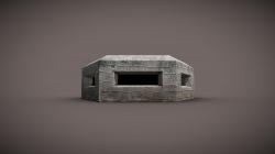 gun bunker low 3d models 【 STLFinder