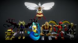 yugioh gate guardian 3D Models | Page 1 | STLFinder