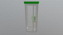 telephone box cad block 3d models 【 STLFinder