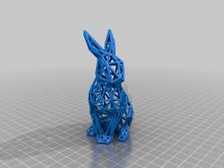 Rabbit Bunny Wireframe Keychain 3D Models | Page 1 | STLFinder
