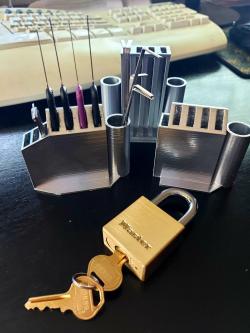 lock pick holder 3D Models | Page 1 | STLFinder