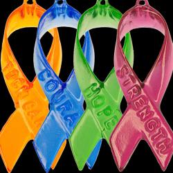 cancer ribbon text symbol 3D Models | Page 1 | STLFinder