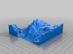 yosemite half dome elevation 3D Models | Page 1 | STLFinder