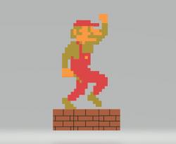 skinny mario 3d models 【 STLFinder