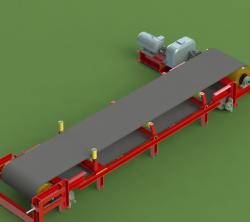 hinged belt conveyors cad model | Page 1 | STLFinder