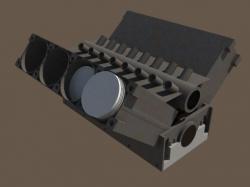 v engine animation 3D Models | Page 1 | STLFinder