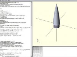 von karman ld haack series nose cone fiberglass template 3D Models ...