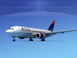 boeing 764 delta 3d models 【 STLFinder