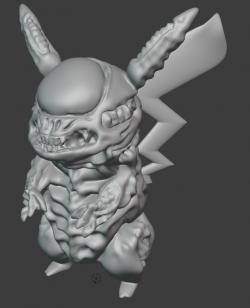 xenomorph pikachu 3d models 【 STLFinder