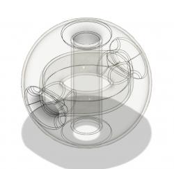 draw a circle with a hole in fusiondraw addtional cirle on mesh drawing ...
