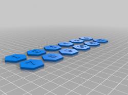 root board game tokens 3d models 【 STLFinder