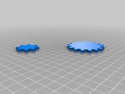 mtg two gears set 3D Models | Page 1 | STLFinder