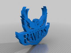 baltimore ravens logo printable 3D Models | Page 1 | STLFinder