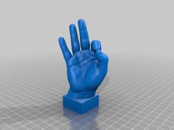 ok hand 3D Models | Page 1 | STLFinder