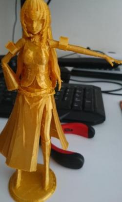 project diva deep blue miku forsaken roblox papercraft generator 3D ...