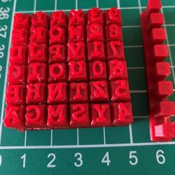 letter stamping jig 3D Models | Page 1 | STLFinder