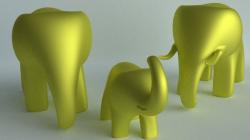 elephant family 3D Models | Page 1 | STLFinder