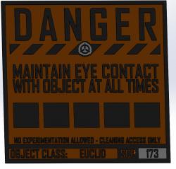 scp sign 3D Models | Page 1 | STLFinder