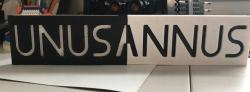 unus annus logo 3D Models | Page 1 | STLFinder