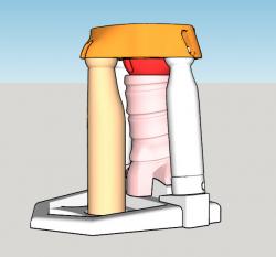Inmoov Head Stand For Articulated Neck - Free 3D Model | STLFinder