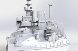 pre dreadnought battleship 3D Models | Page 1 | STLFinder