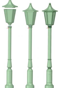 pillar light dwg 3D Models | Page 1 | STLFinder
