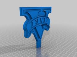 gta 5 v logo 3D Models | Page 1 | STLFinder