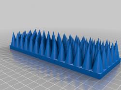 bird spike strips 3d models 【 STLFinder
