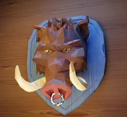 low poly boar head 3D Models | Page 1 | STLFinder