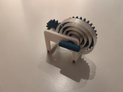 spring drive mechanism 3d models 【 STLFinder