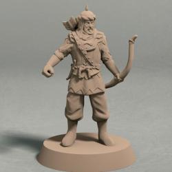 archer medieval stl file 3d models 【 STLFinder