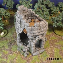 ruined tower 3d models 【 STLFinder
