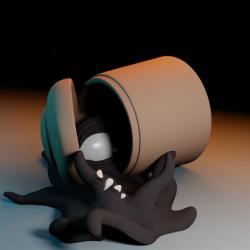 spilled paint bucket 3D Models | Page 1 | STLFinder