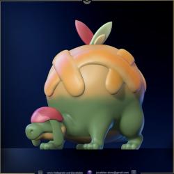 appletun pokemon 3d models 【 STLFinder