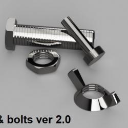 fusion 360 nuts and bolts library 3D Models | Page 1 | STLFinder